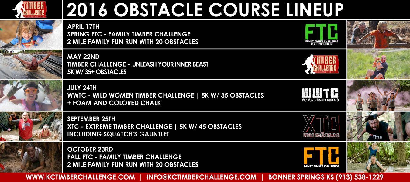 KC Timber Challenge » 2016-lineup